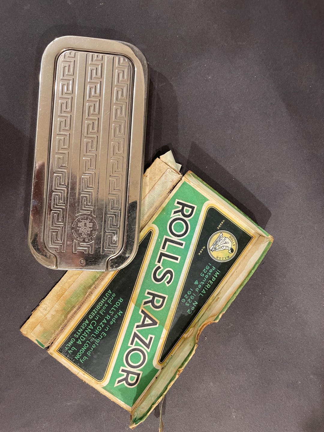 Vintage Rolls Razor With Original Packaging and Instructions - Etsy