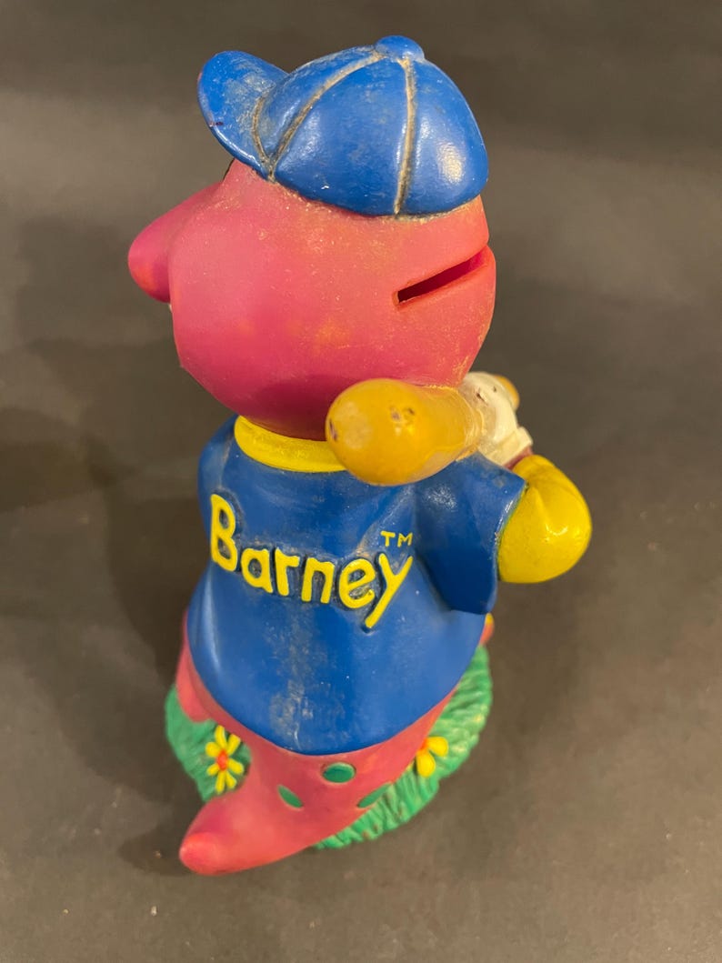 Barney the Dinosaur and Baby Bop Coin Banks - Vintage - Etsy