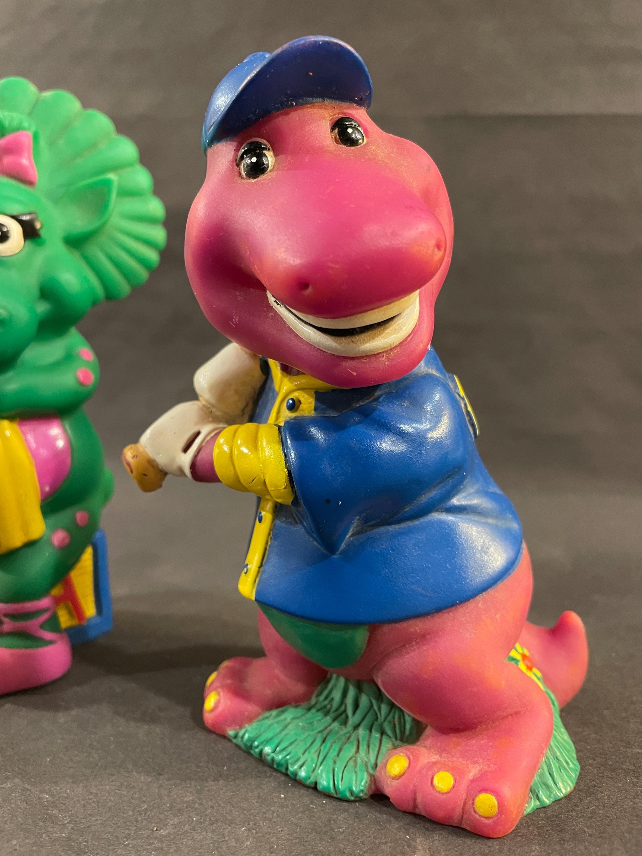 Barney the Dinosaur and Baby Bop Coin Banks - Vintage - Etsy