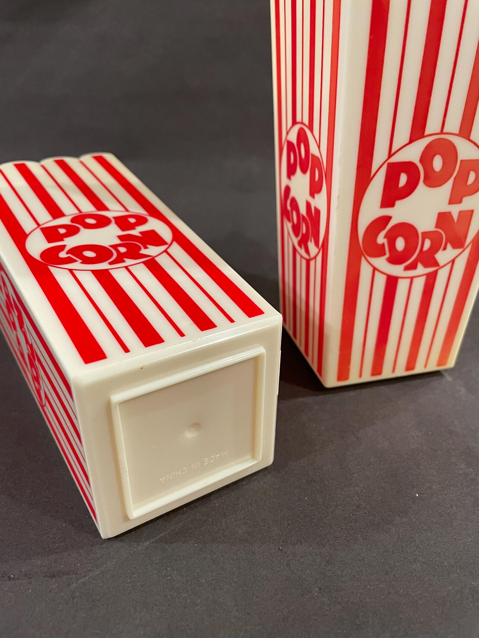 Vintage Plastic Movie Popcorn Containers - Etsy