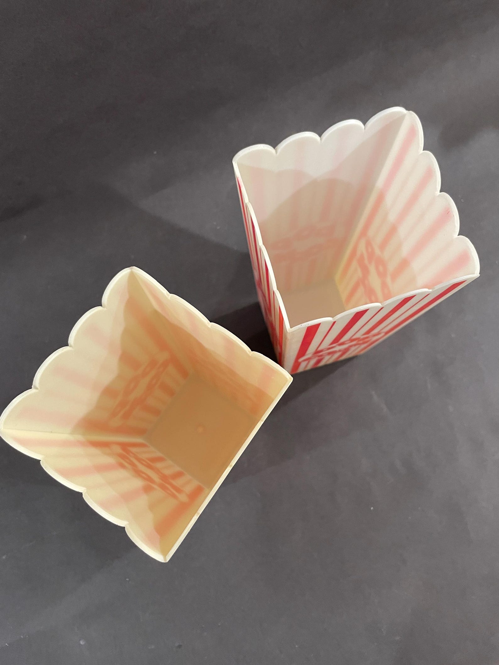 Vintage Plastic Movie Popcorn Containers - Etsy