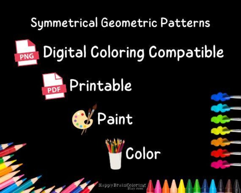 LOW VISION Coloring Pages (10) Vision Impaired | Easy, Beginner, Extra ...