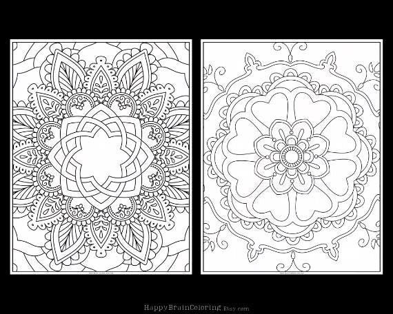 Bold & Beautiful: Printable Coloring Pages (10) Seniors | Concentration ...