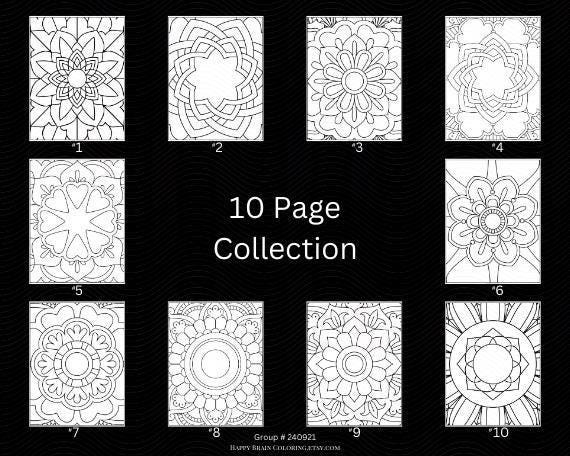 Bold & Beautiful: Coloring Pages Seniors Large Print Memory Alzheimer ...