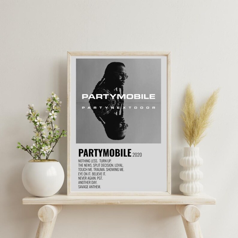 PARTYNEXTDOOR Digital Wall Art Bundle Printable Album Covers for ...