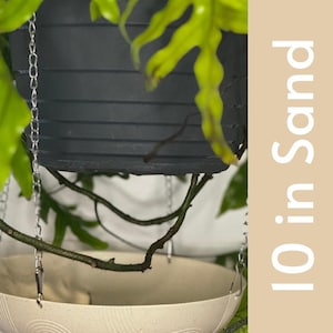 9-10” Hanging Plant Drainage | Eco-friendly Catch Trays With Chain | No ...