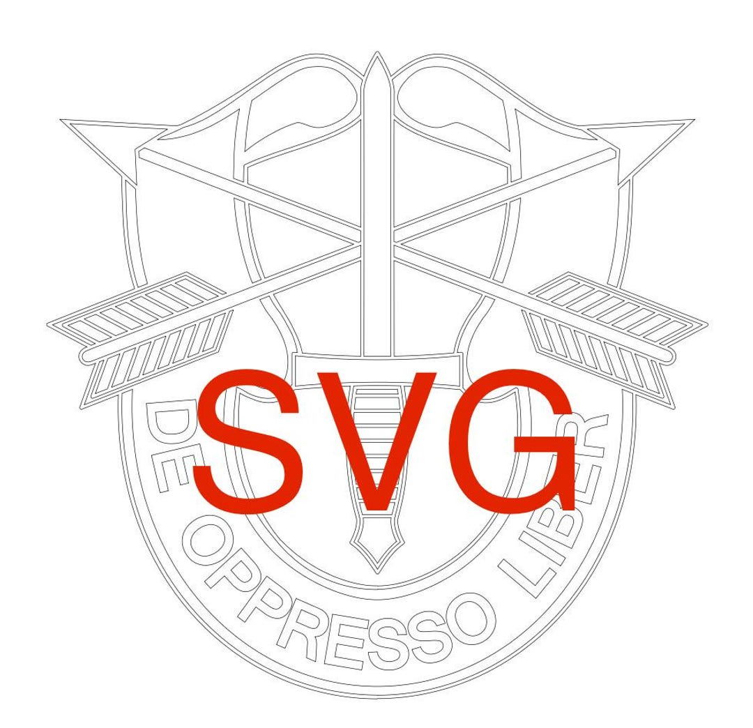 Army Special Forces SVG - Etsy