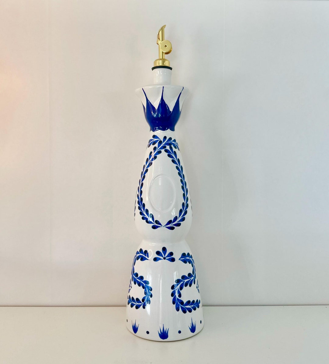 Clase Azul Olive Oil Dispenser 750 Ml Bottle With GOLD Pour Spout - Etsy