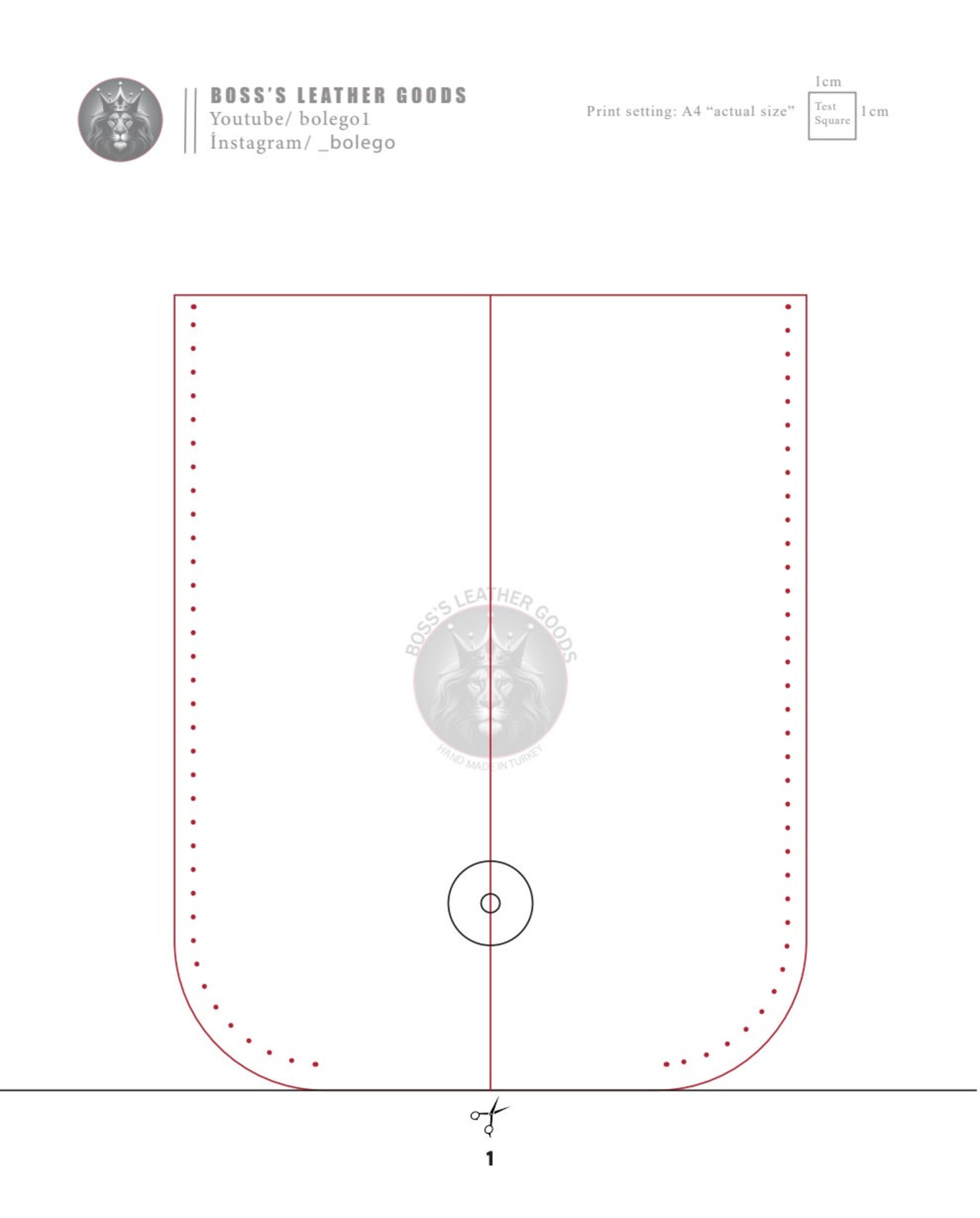 Phone Bag Pattern PDF, Leather Phone Bag Pattern Template, Leather ...