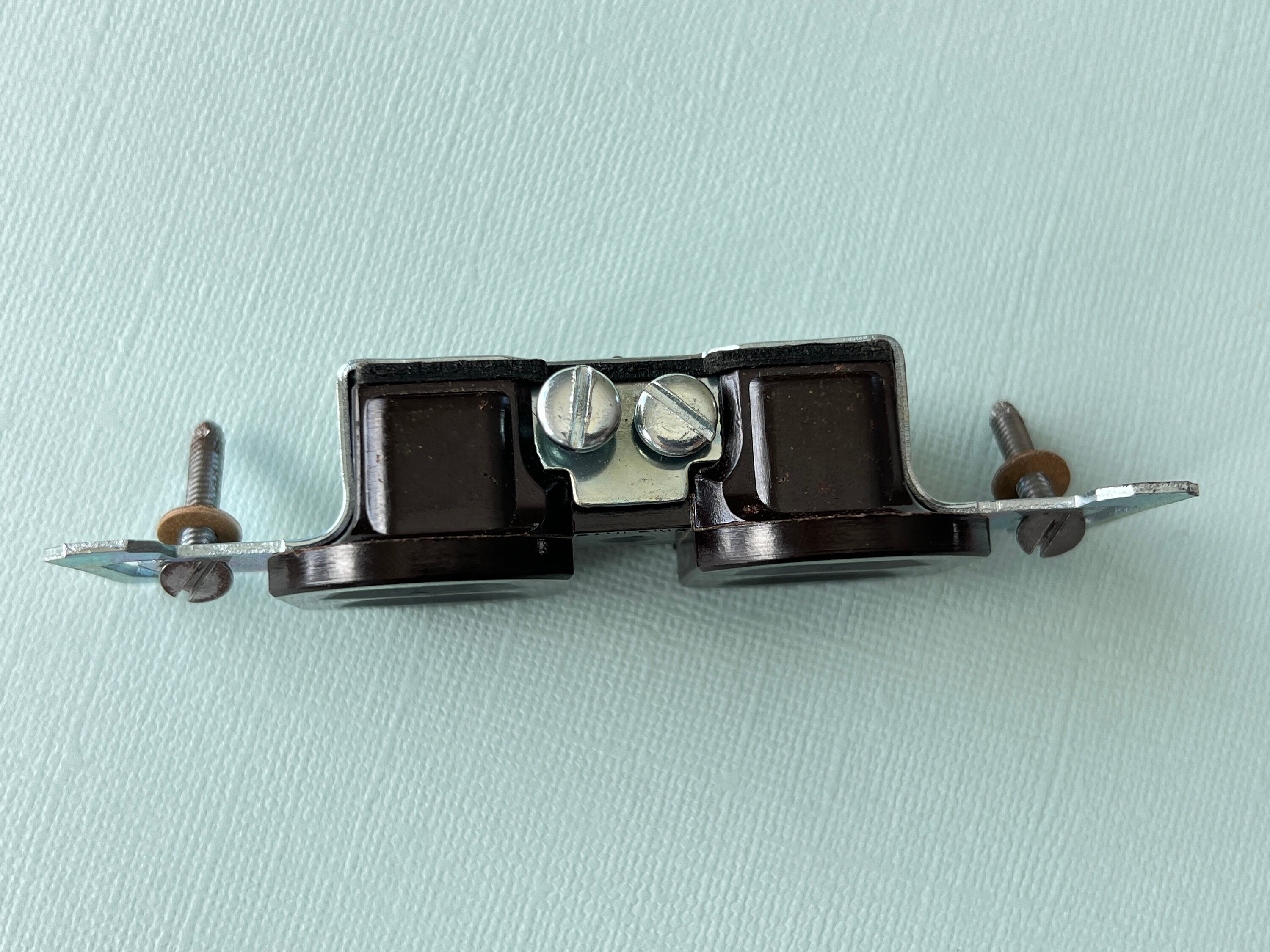 Vintage Paulding Bakelite Duplex Receptacle Outlet Brown W/box ...