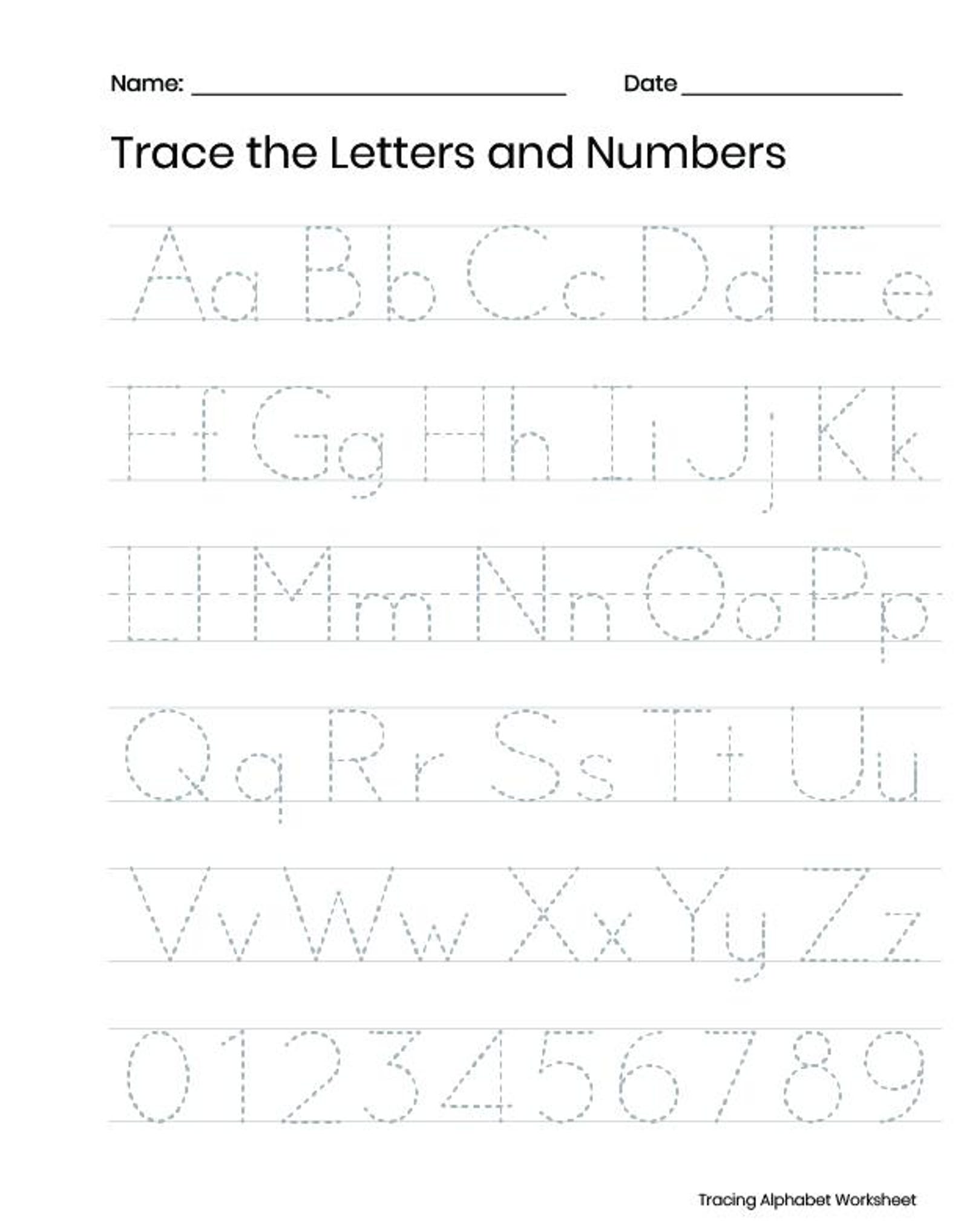 Toddler Preschool Learning Alphabet Worksheets Printable Worksheets ...