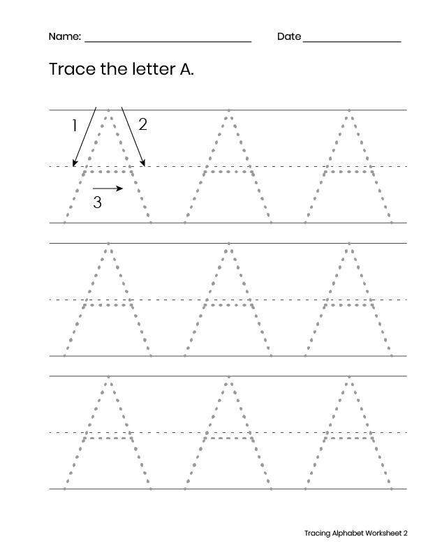 Toddler Preschool Learning Alphabet Worksheets Printable Worksheets ...