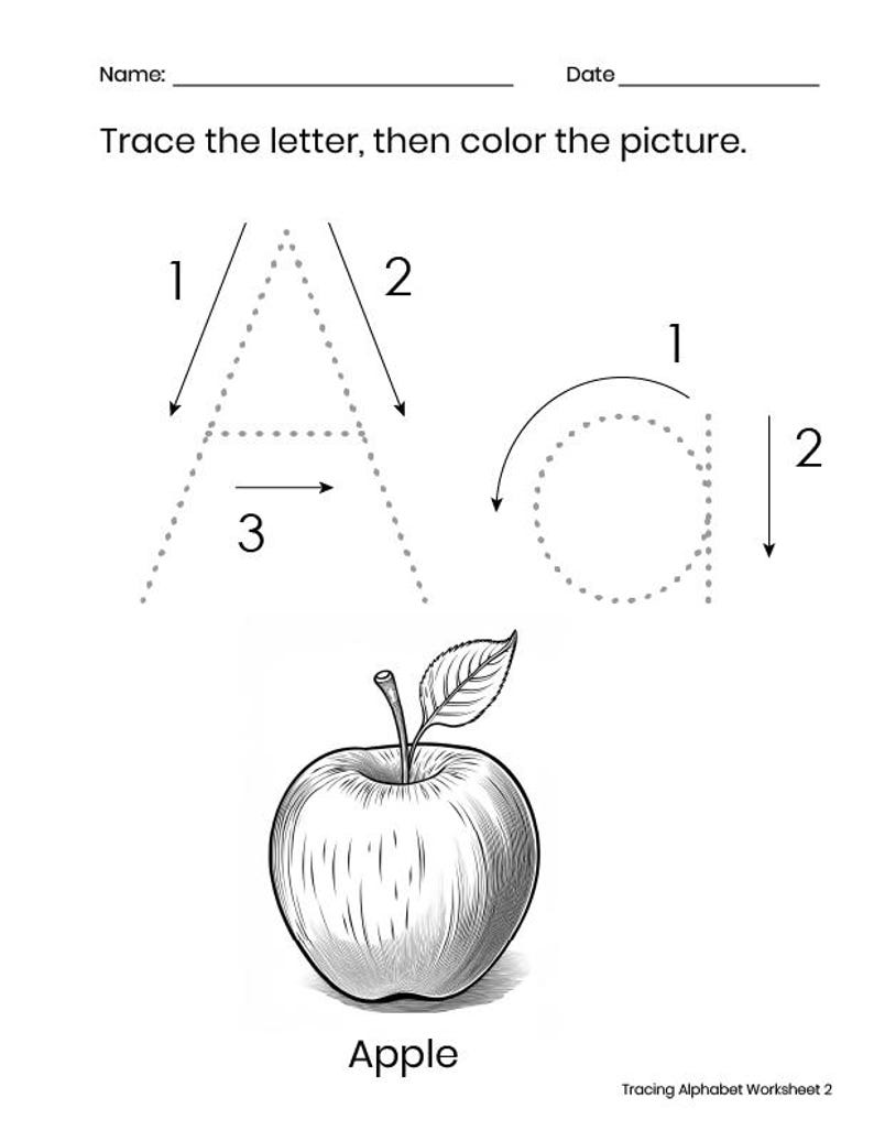 Toddler Preschool Learning Bundle Printable Worksheets for Toddler ...