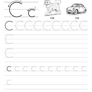 Toddler Preschool Learning Alphabet Worksheets Printable Worksheets ...