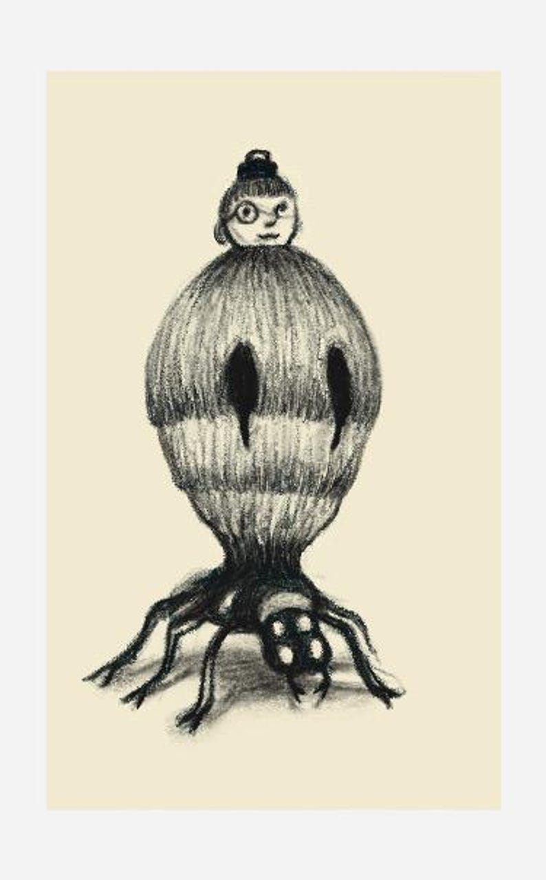 Surrealist Tattoo Design Treading Lightly Spider Tatto. Commissions ...