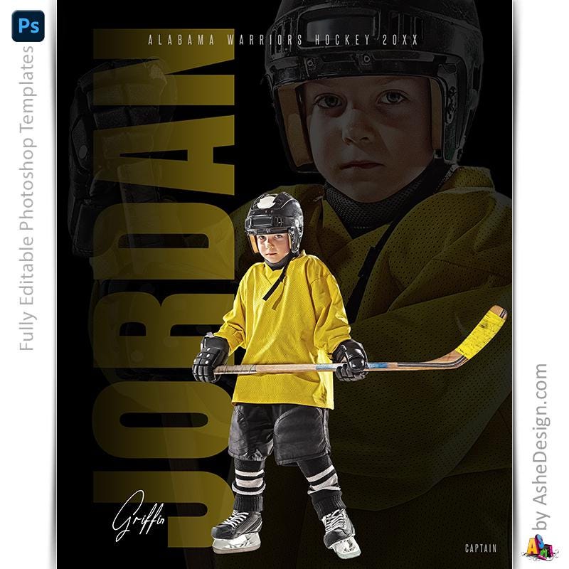 Photoshop Multi-sport Poster Templates, PSD Sports Photography ...