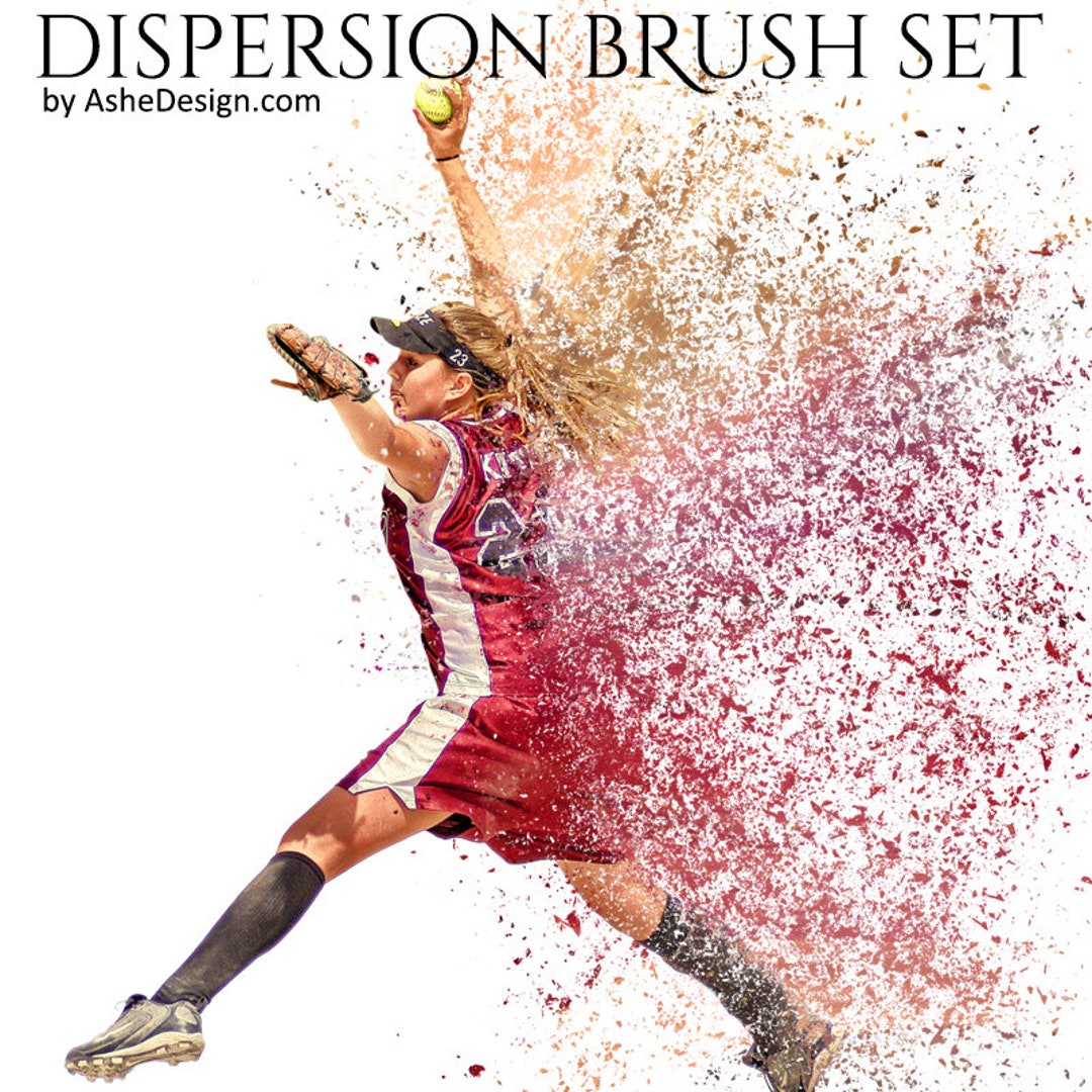 Photoshop Brush Set - Dispersion Dust Particles - (1) .abr File to ...