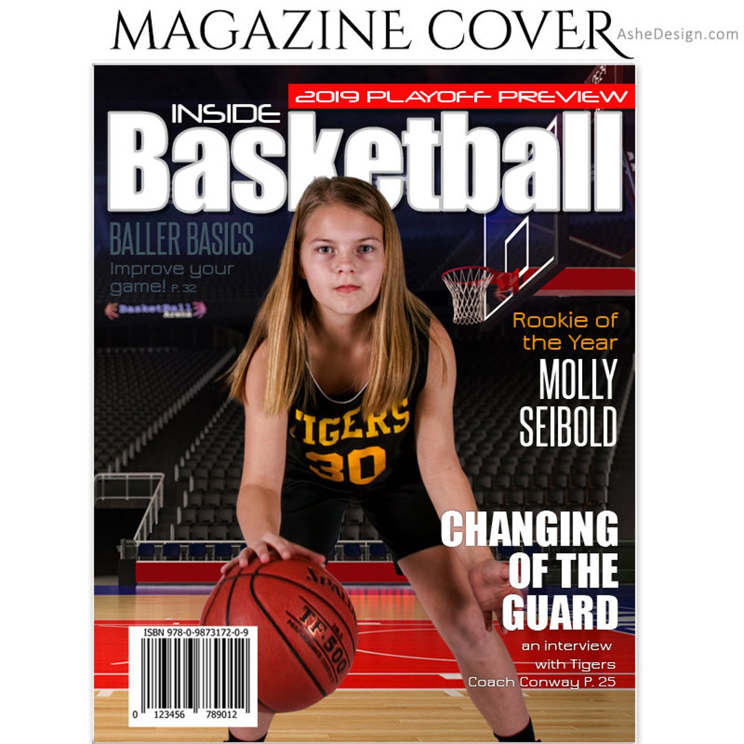 Photoshop Template | Sports Design | 8x10 | Inside BASKETBALL Magazine ...