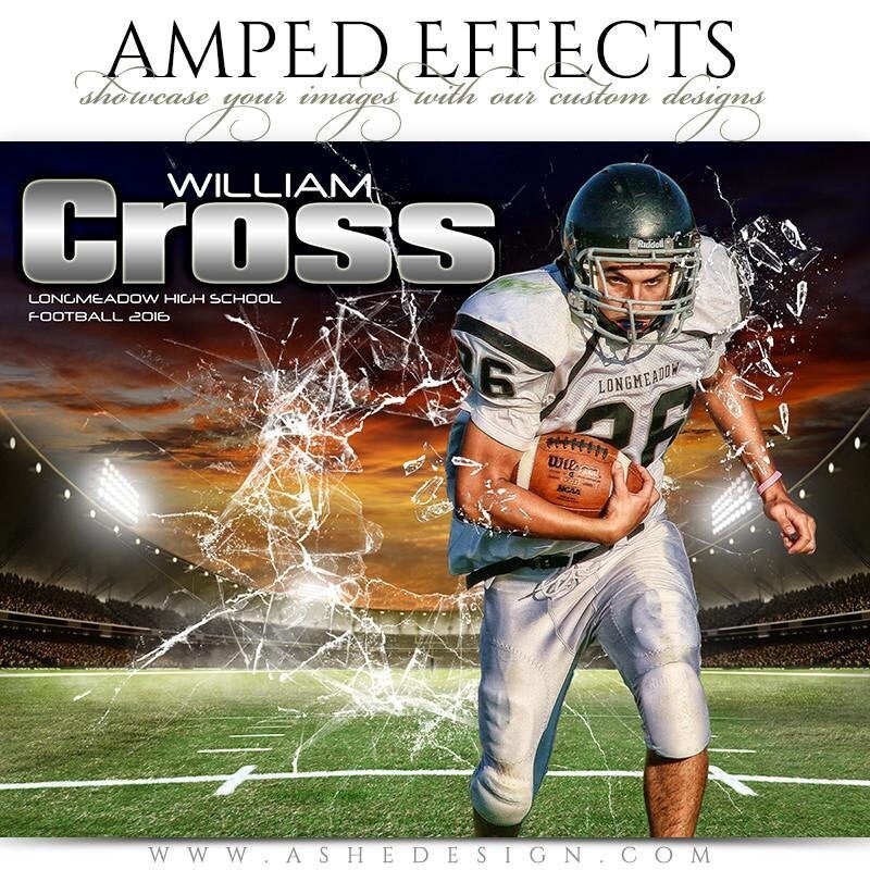 Photoshop Football Poster Template Digital Sports Background - Etsy