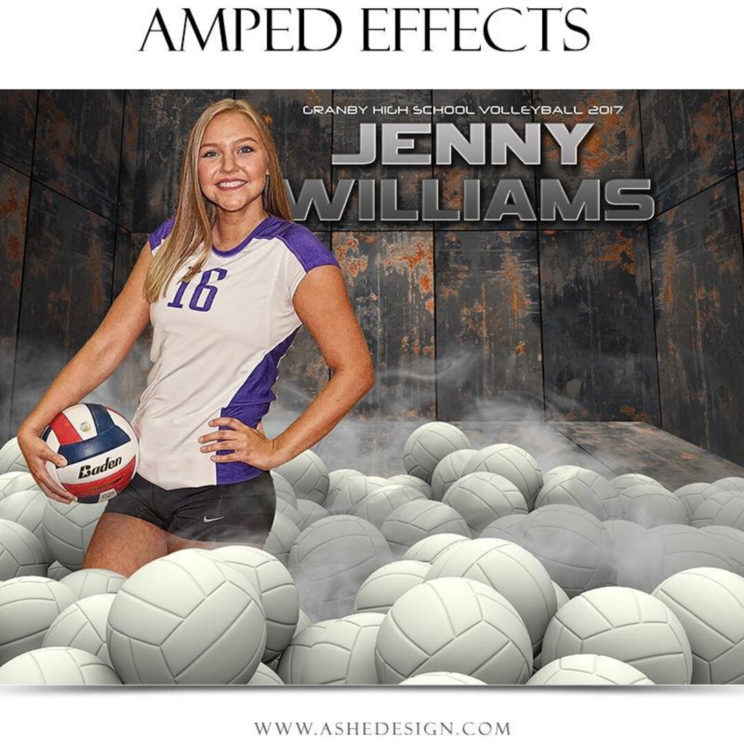 Sports Poster Template Set Photoshop Collage Templates for Teams and ...