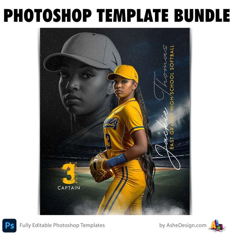 Photoshop Sports Template Bundle Includes 12 Layered PSD Sports Poster ...
