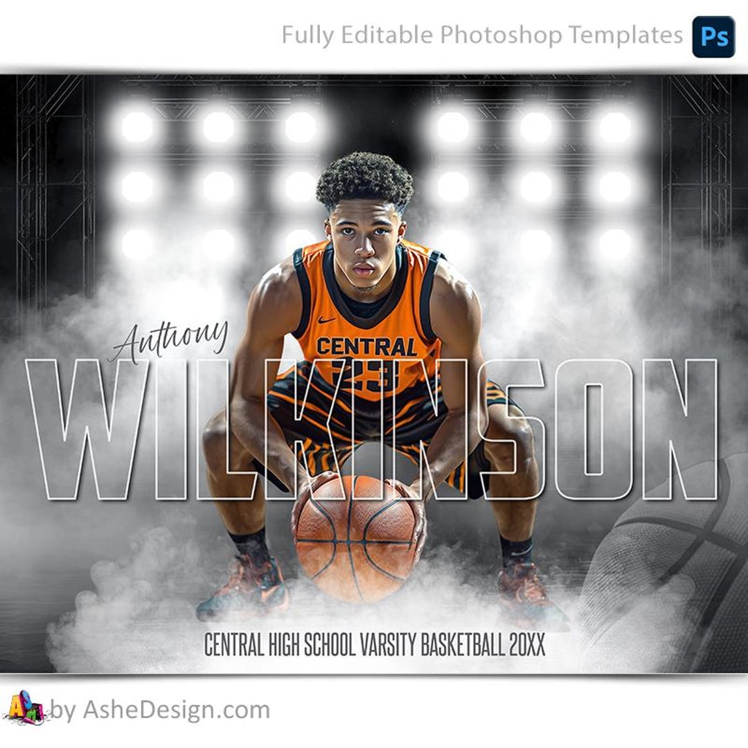 Photoshop Basketball Poster Templates, PSD Sports Photography-templates ...