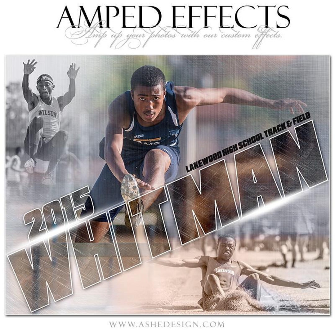 Sports Poster Template Set Multi Sport Photoshop Collage Templates for ...