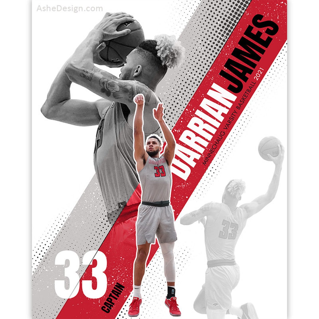Sports Poster Template Set - Photoshop Multi Sport Collage Templates ...