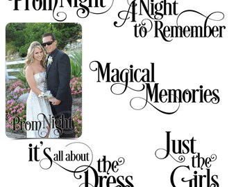Prom Word Art Quotes - Etsy