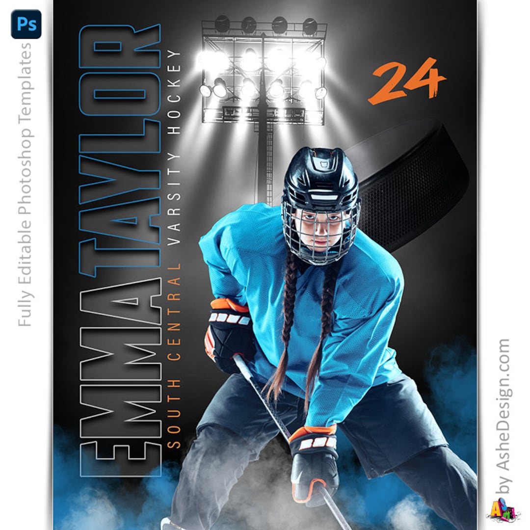 Photoshop Hockey Poster Templates, PSD Sports Photography-templates ...