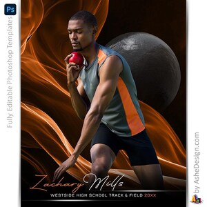 Photoshop Track Poster Templates, Sports Photography-templates, PSD ...
