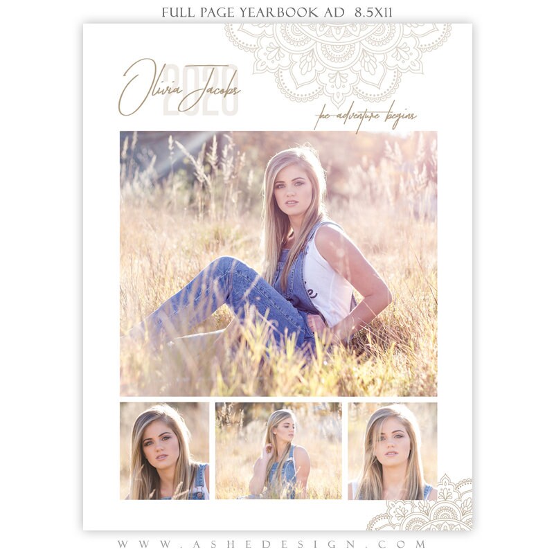 Senior Yearbook Ad - Etsy
