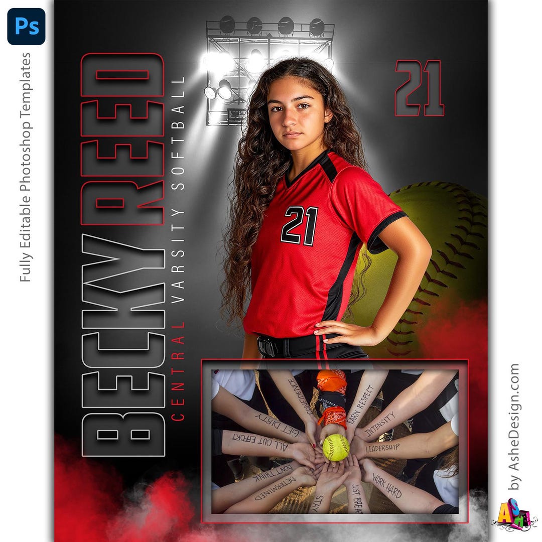 Softball Memory Mates - Photoshop Templates for Sports Teams and ...