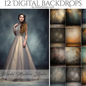 Digital Backdrops - Etsy