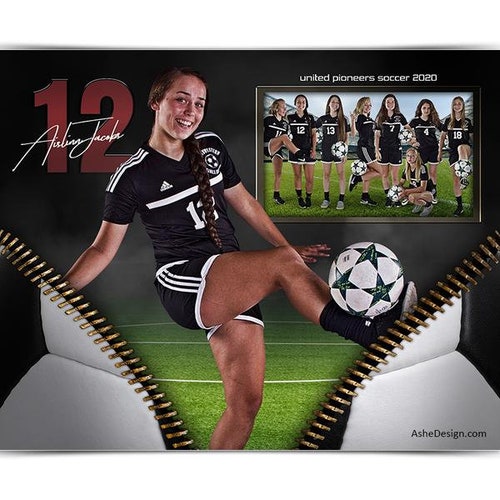 Soccer Memory Mates Photoshop Templates for Sports Teams and - Etsy