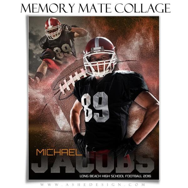 Football Memory Mates - Photoshop Templates for Sports Teams and ...
