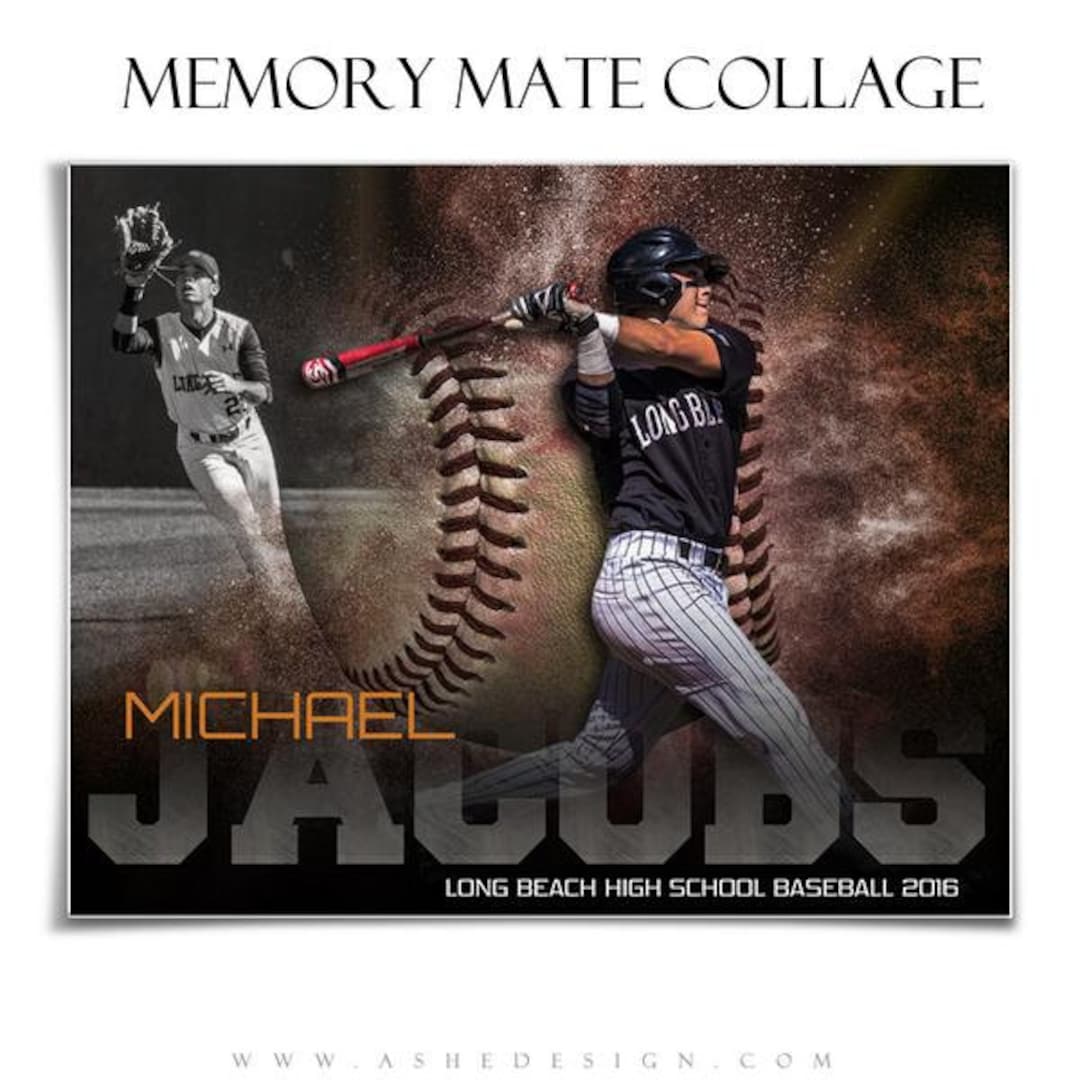 Baseball Memory Mates - Photoshop Templates for Sports Teams and ...