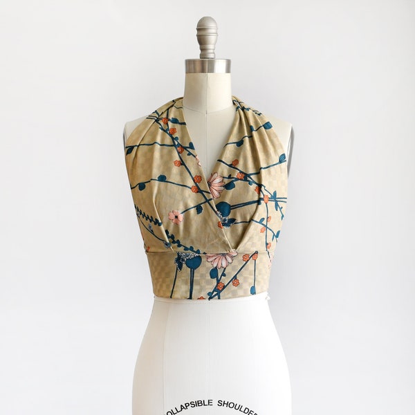 70s Halter Top - Etsy