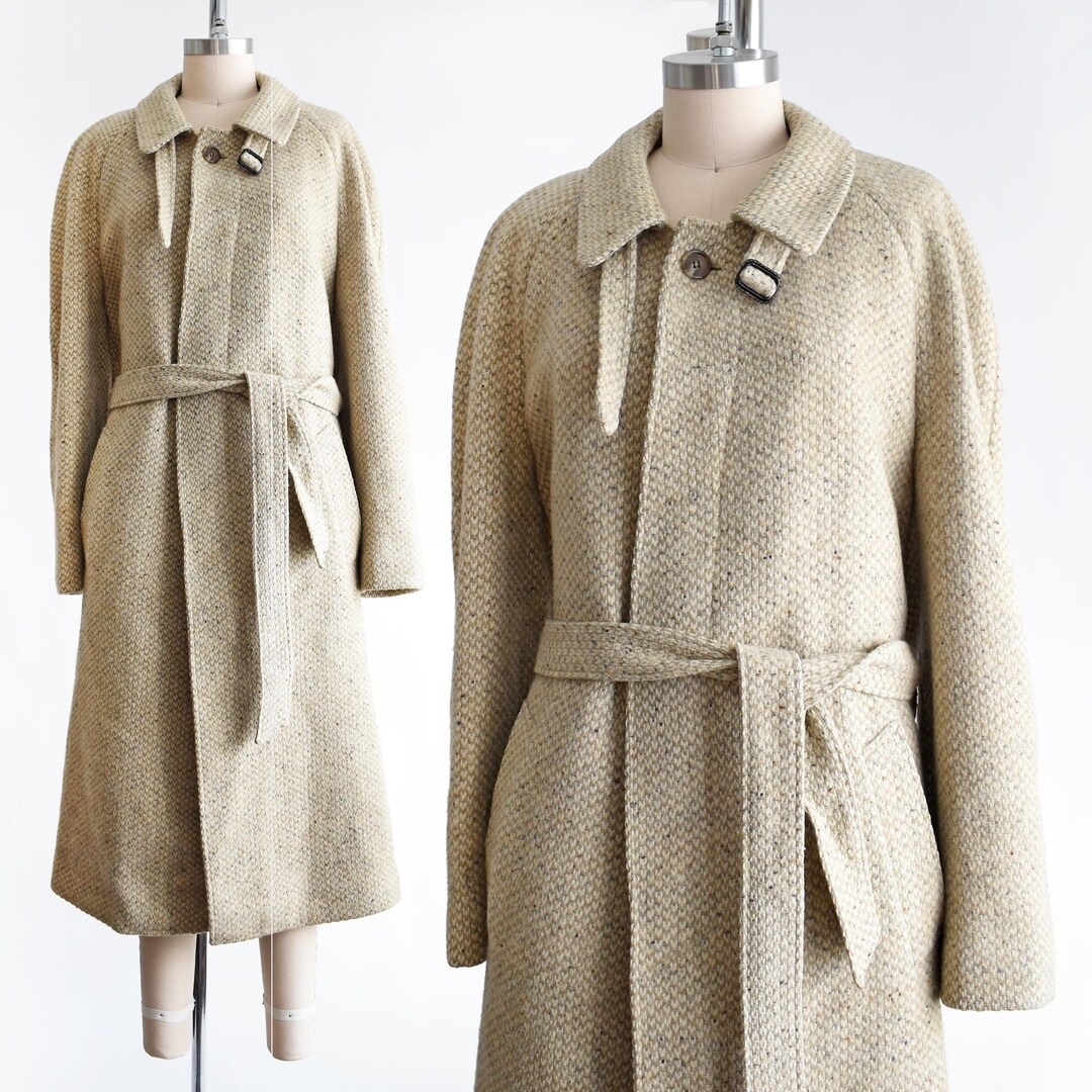 Vintage Pierre Cardin Wool Coat, L/xl - Etsy
