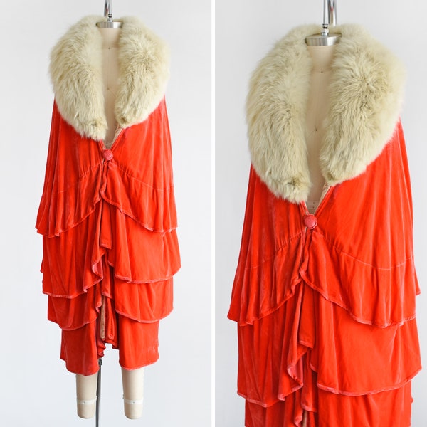 Red Fox Fur Coat - Etsy