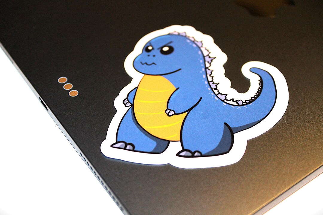 Kaiju Sticker Cryptid Sticker Monster Monster Sticker Vinyl Sticker - Etsy