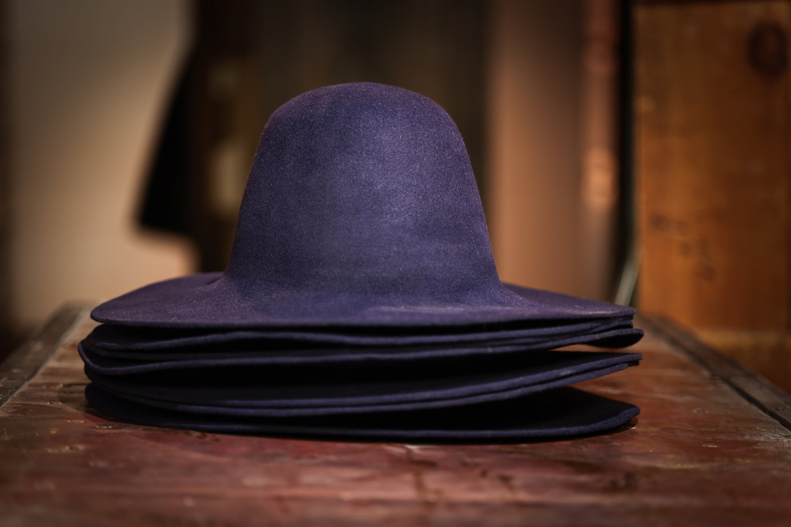 Western Weight Fur Felt Hat Blank Body Capeline - Midnight - Etsy