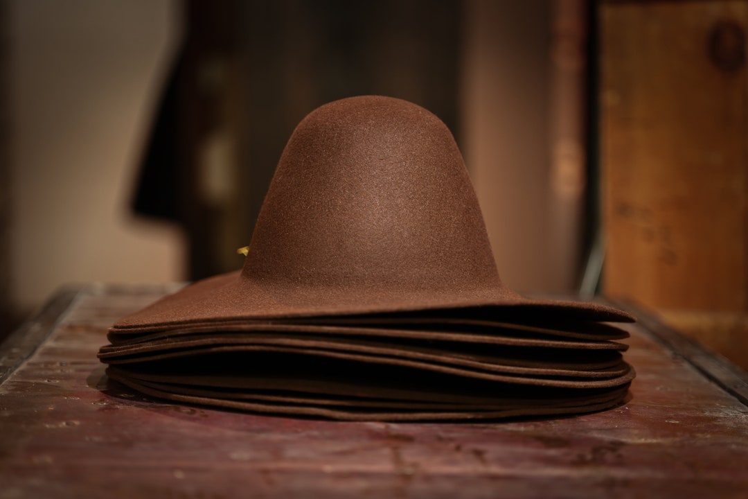 Western Weight Fur Felt Hat Blank Body Capeline Sable - Etsy