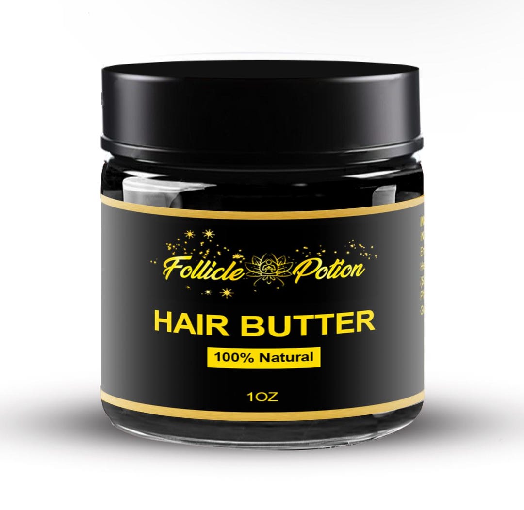 Follicle Potion Hair Butter: Chebe, Perekese & Bhingraj - Etsy