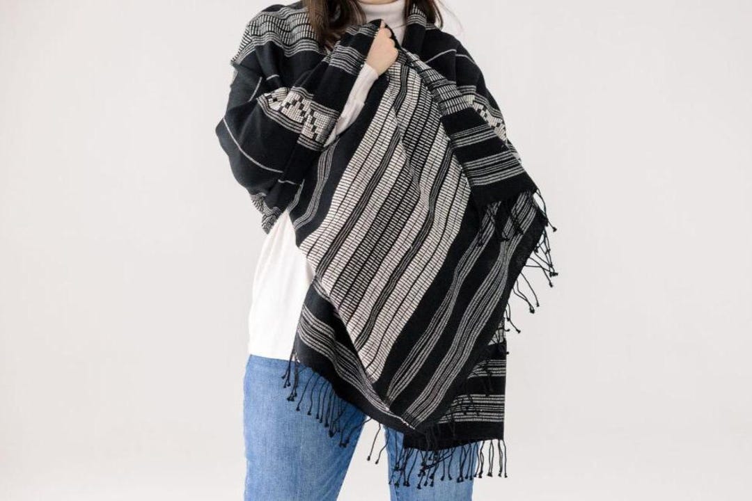 Tabor Shawl Handwoven Ethiopian Cotton Eco-friendly, Artisan-made, Soft ...