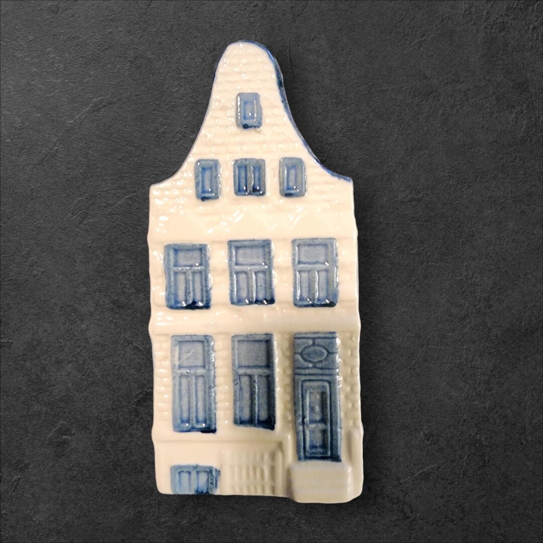 KLM Blue Delft House 40, Henkes Distilleries, Holland - Etsy