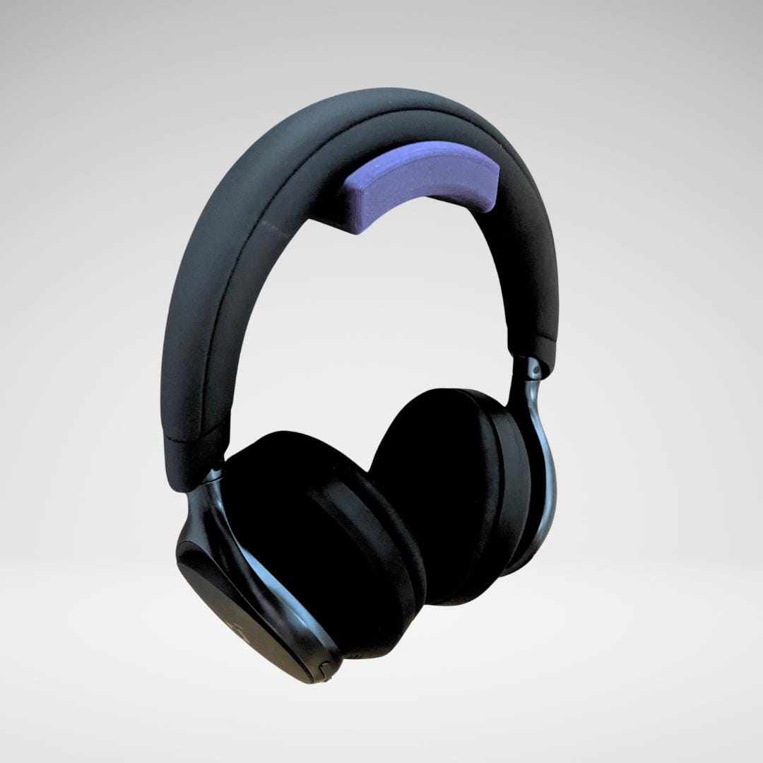 Headphone Hanger / Easy Mounted Headphone Stand / Compact Headphone ...