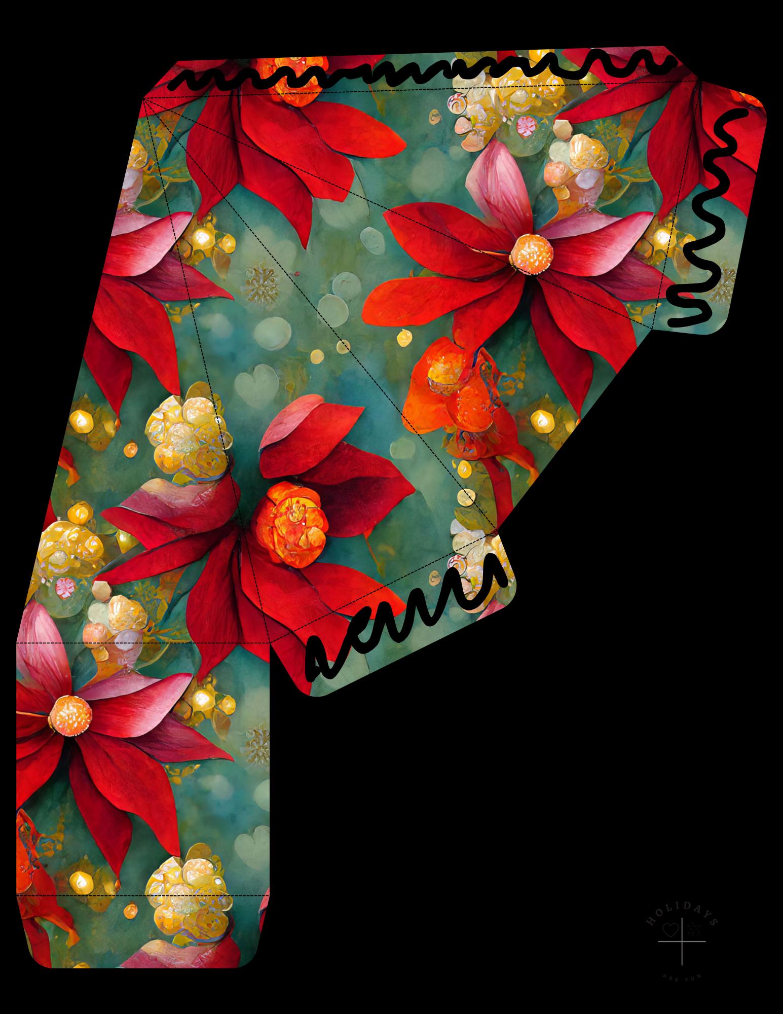 7 PRINTABLE Gift Boxes 7 Pack Floral Whimsy CHRISTMAS Stylish and Fun ...