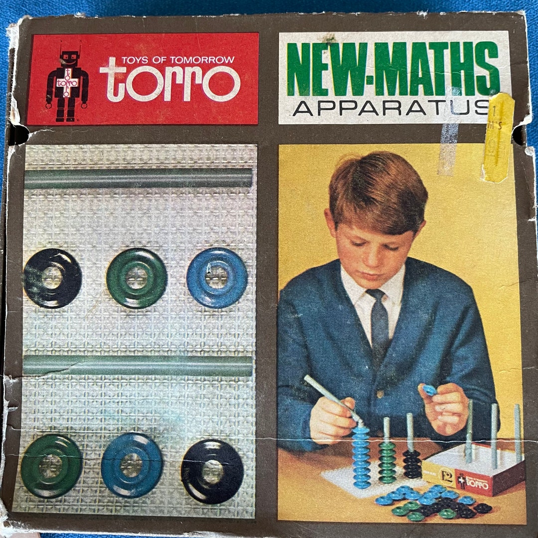Vintage Toys of Tomorrow Torro New Maths Apparatus, Retro, Atomic ...
