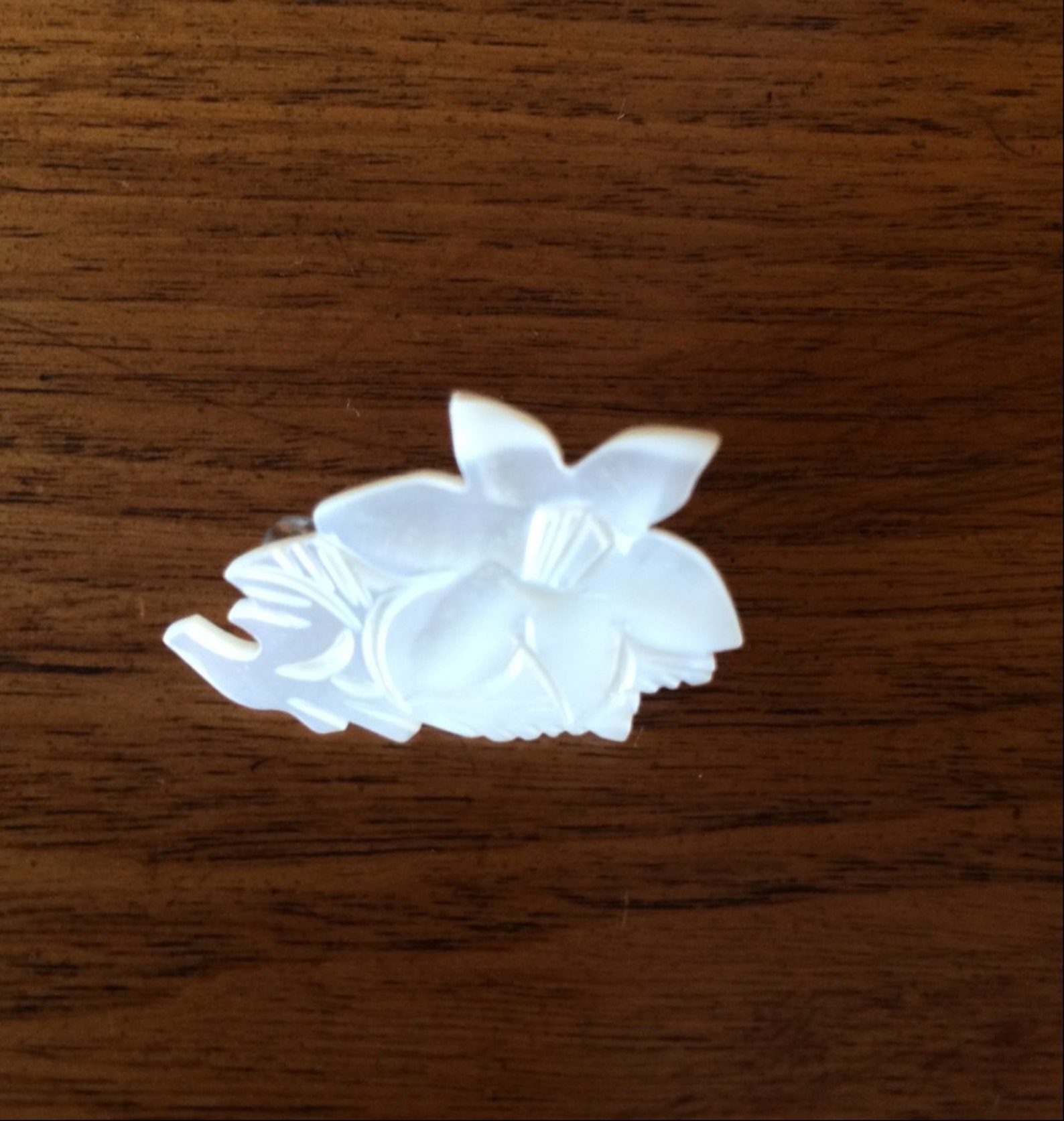 Vintage Mother of Pearl Flower Pin for Wedding Party or All | Etsy